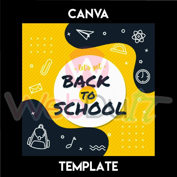 Back to School Canva Template pack 1 – Webduit